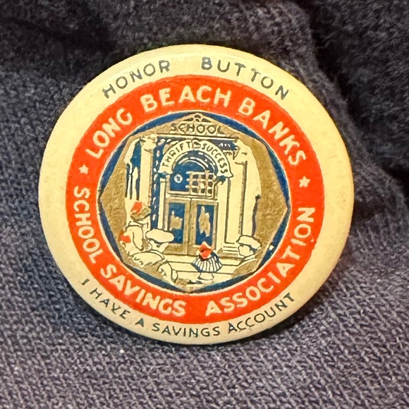 Accessories | Rare Vintage Long Beach Banks School Savings Association ...